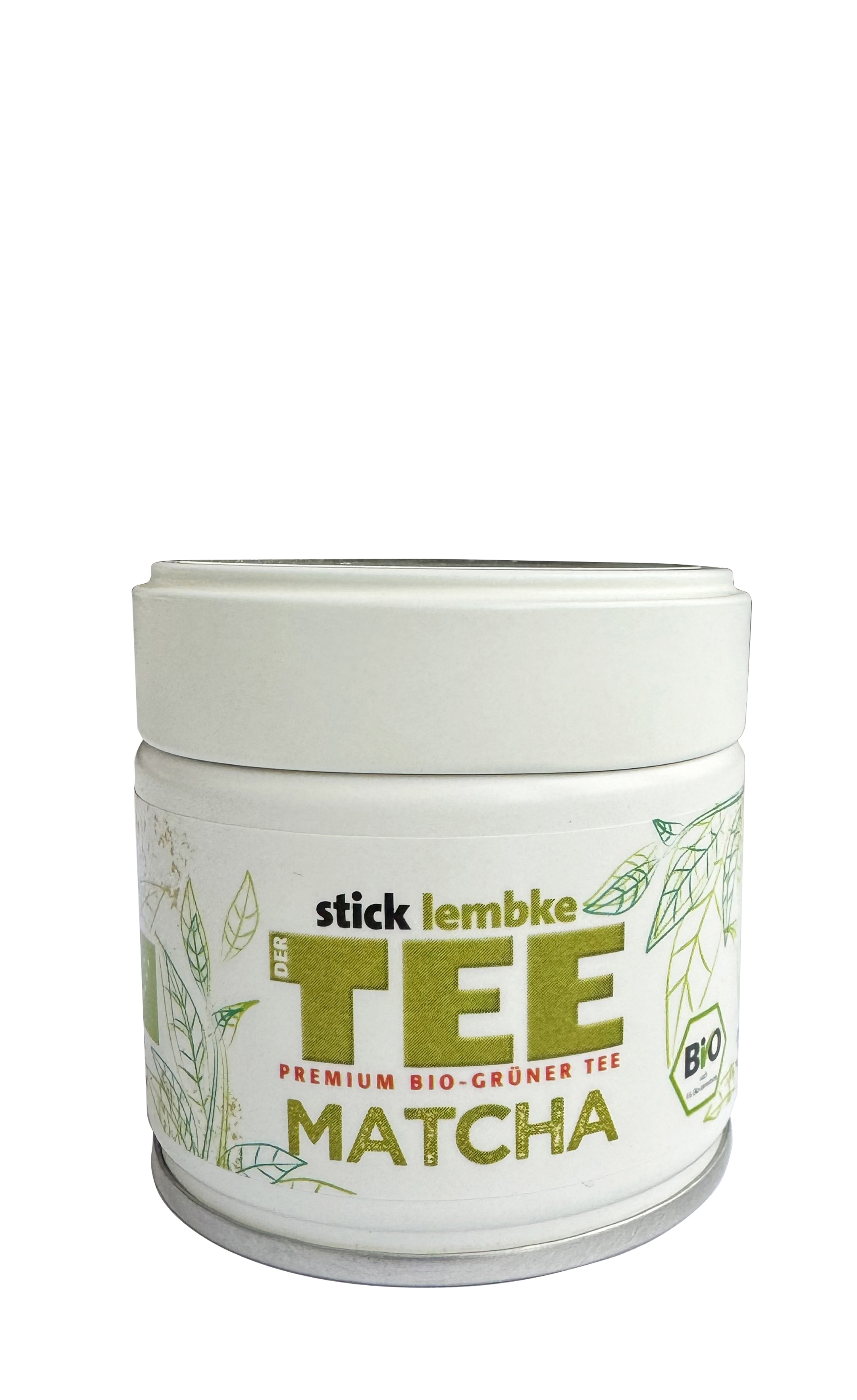 Premium Bio-Grüner Tee Matcha | stick & lembke - die mit ohne